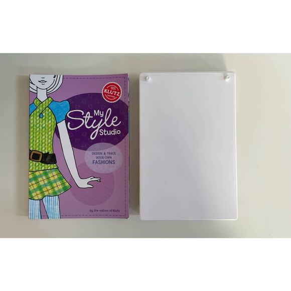 Klutz | Toys | Klutz My Style Studio Design Trace Your Own Fashions ...